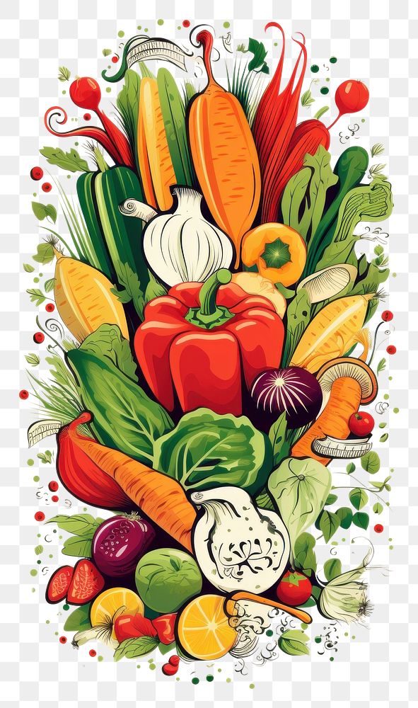 PNG mix vegetable organic plant | Free PNG - rawpixel