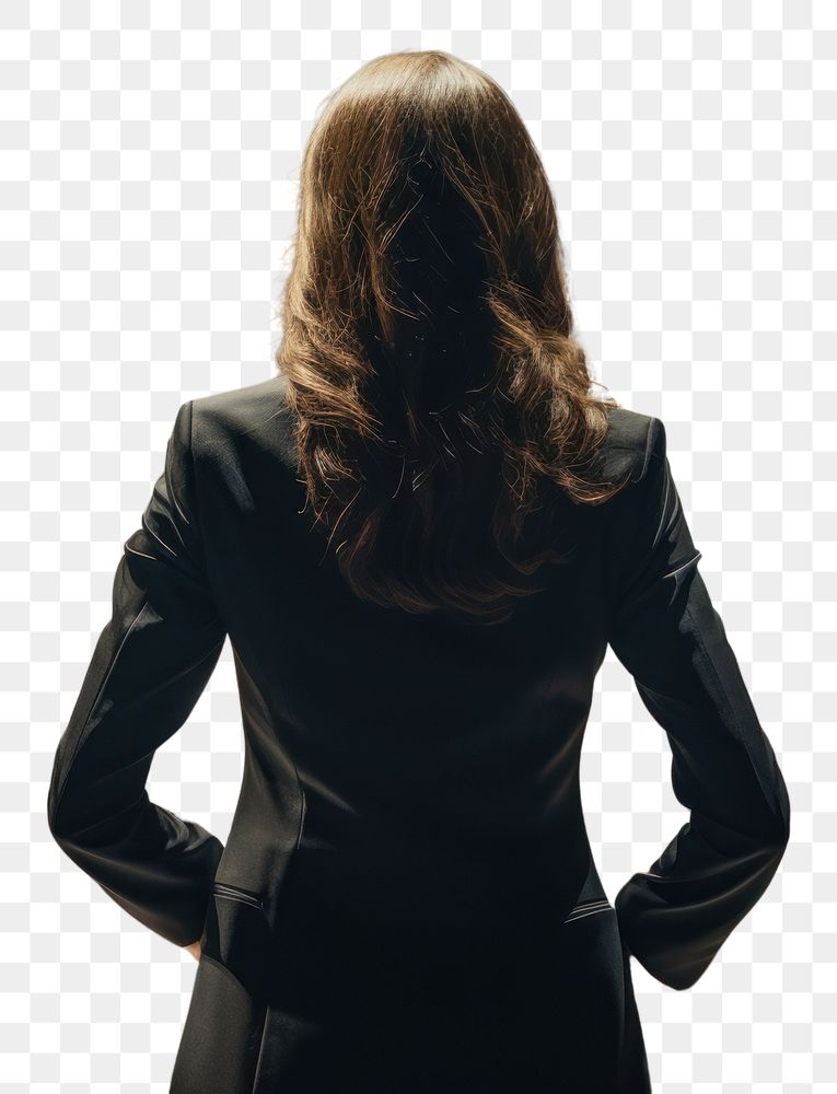 PNG Back view motivational female | Premium PNG - rawpixel