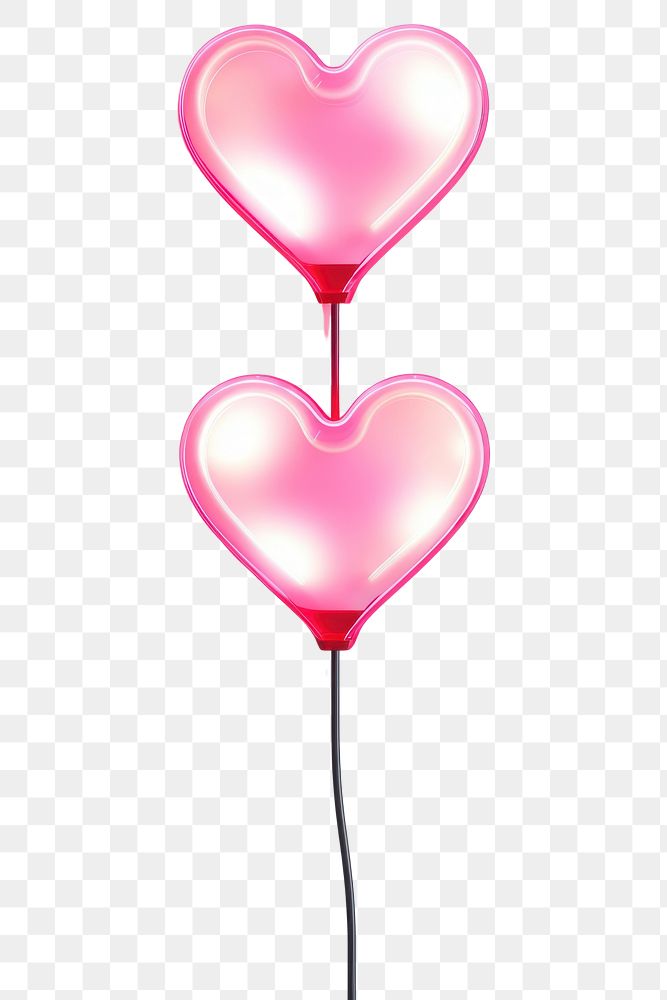 PNG Light heart pink neon. | Premium PNG - rawpixel