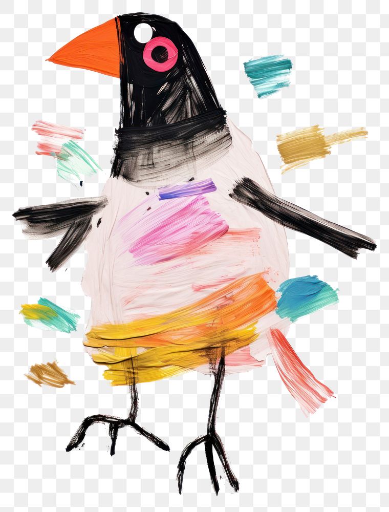 PNG Bird enjoy dancing animal | Free PNG - rawpixel