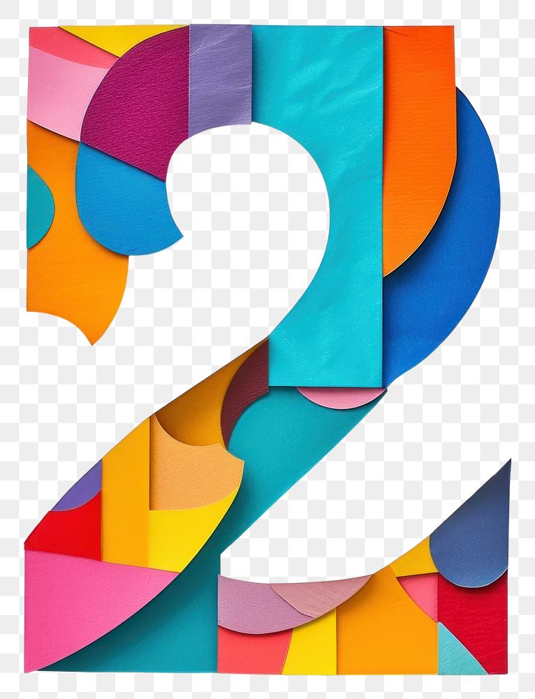 PNG Alphabet number 2 shape | Free PNG - rawpixel