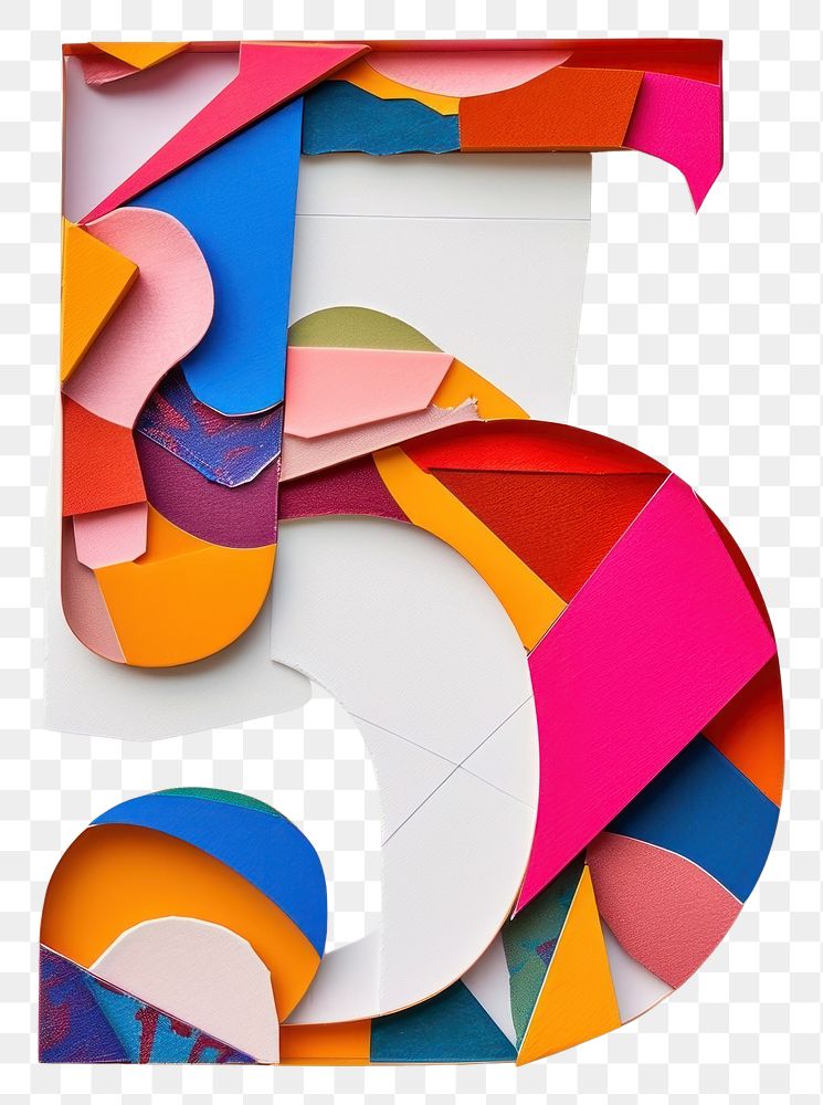 PNG Number 5 art shape | Free PNG - rawpixel