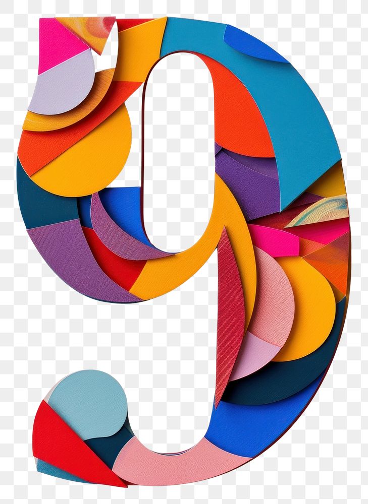 PNG Alphabet number 9 shape | Free PNG - rawpixel
