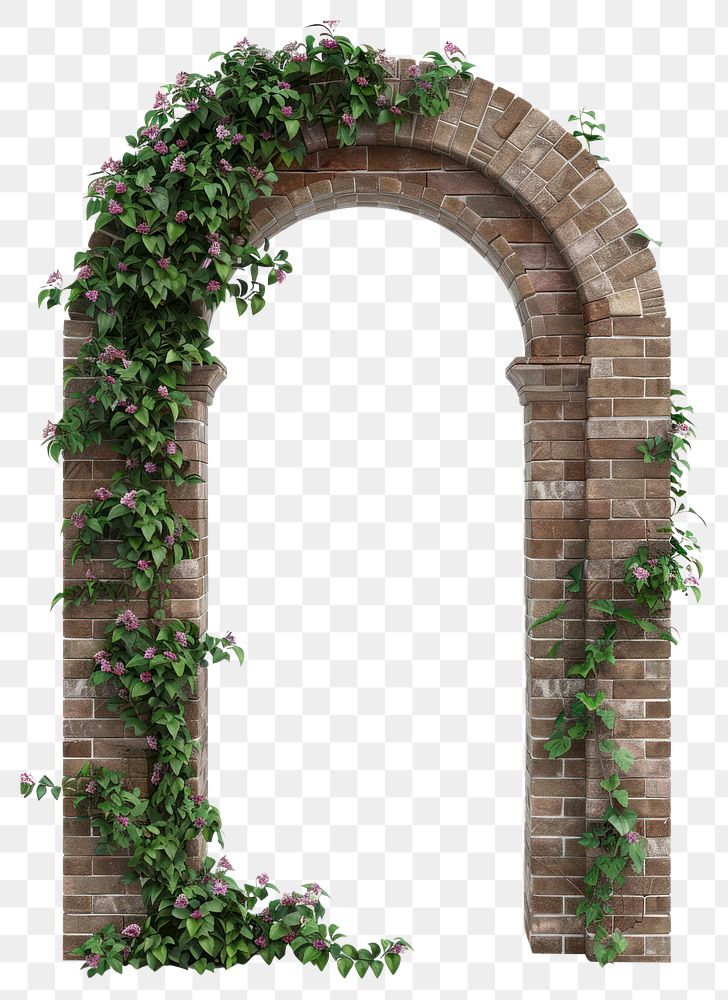 PNG Brick wall arch architecture | Free PNG - rawpixel