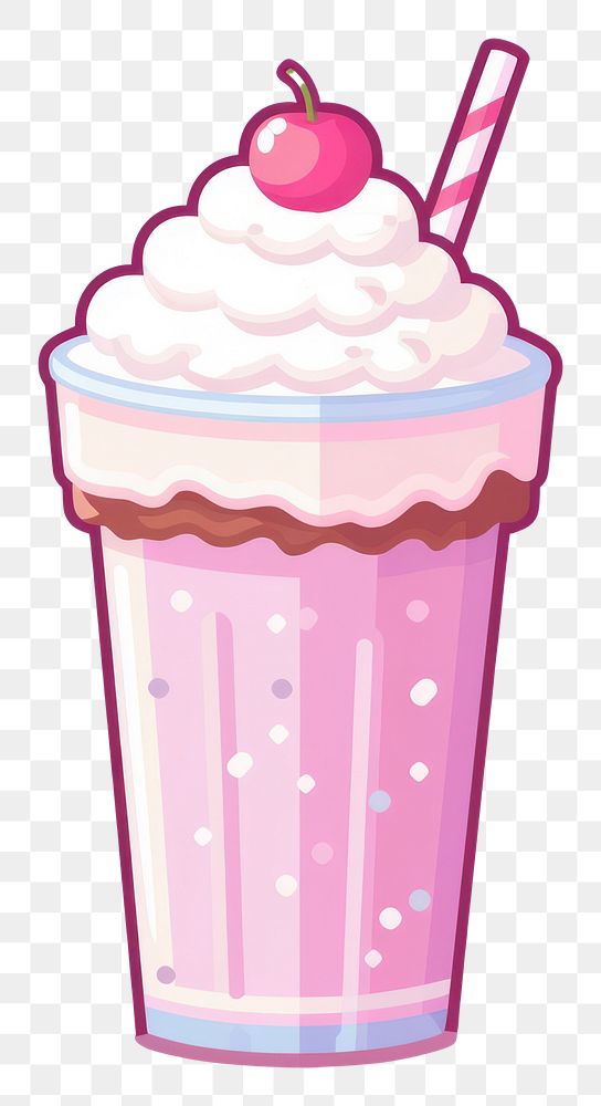 PNG Milkshake pixel dessert drink | Free PNG - rawpixel