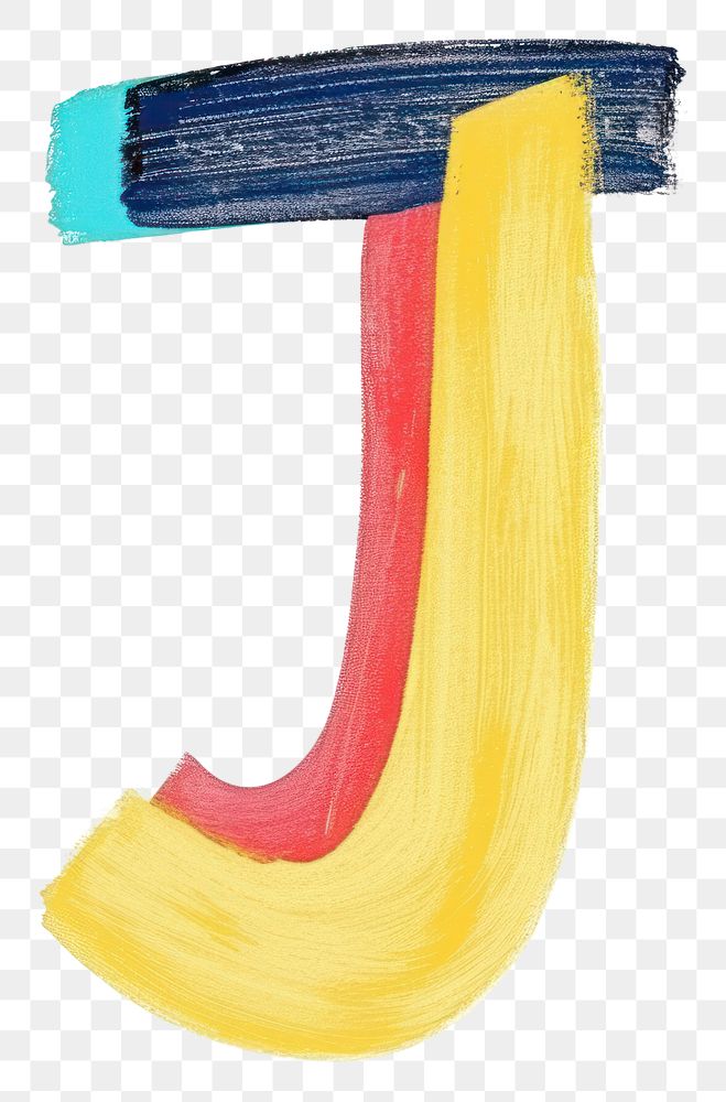 PNG Cute letter J number | Premium PNG - rawpixel