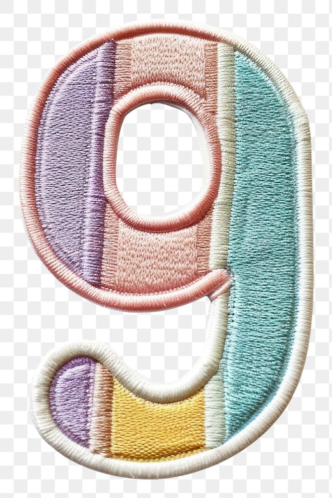 PNG Patch letter number 9 | Premium PNG - rawpixel