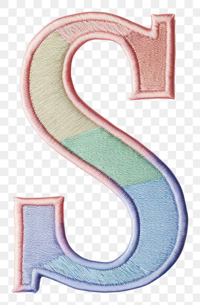 PNG Patch letter S white | Premium PNG - rawpixel