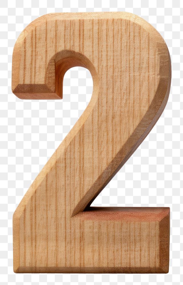 PNG Number 2 font wood | Free PNG - rawpixel