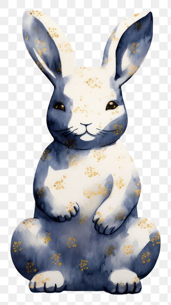 Indigo bunny rodent animal mammal | Premium PNG - rawpixel