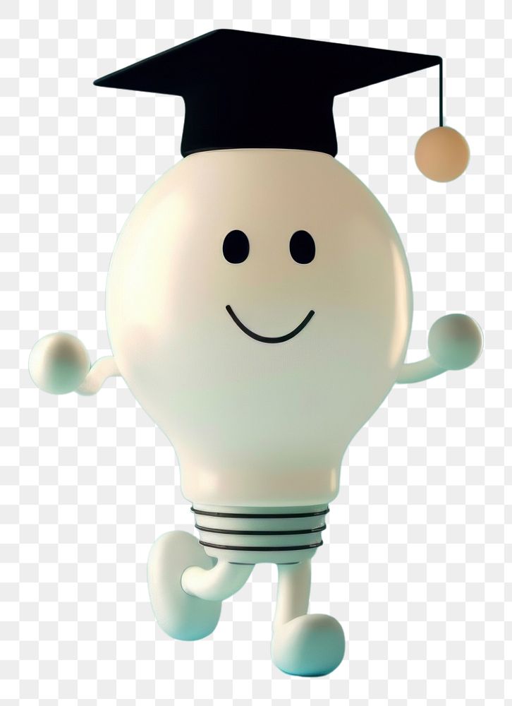 PNG 3d light bulb character | Premium PNG - rawpixel