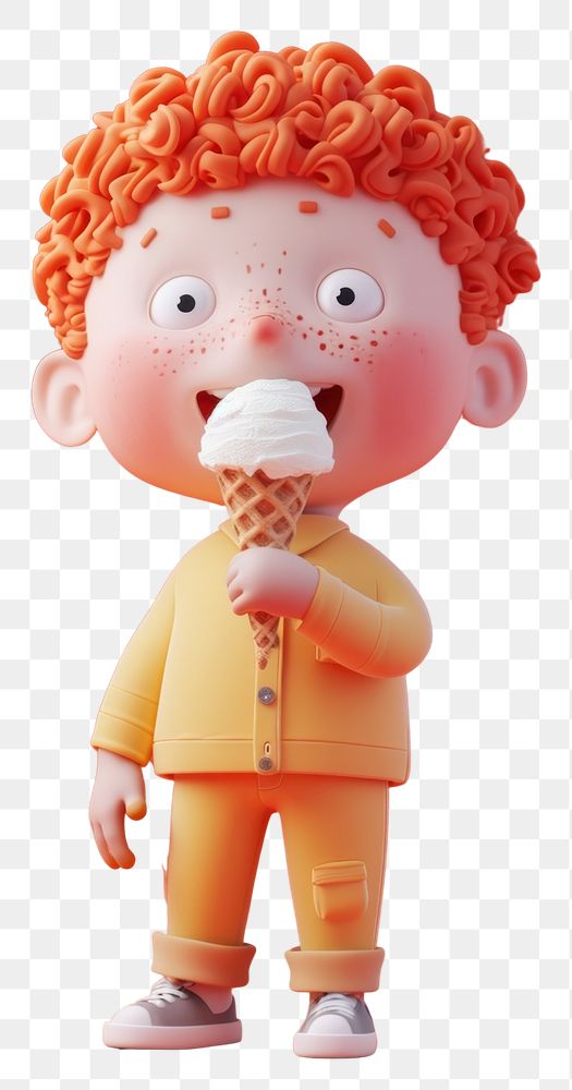 PNG Kids eating ice-cream human | Premium PNG - rawpixel