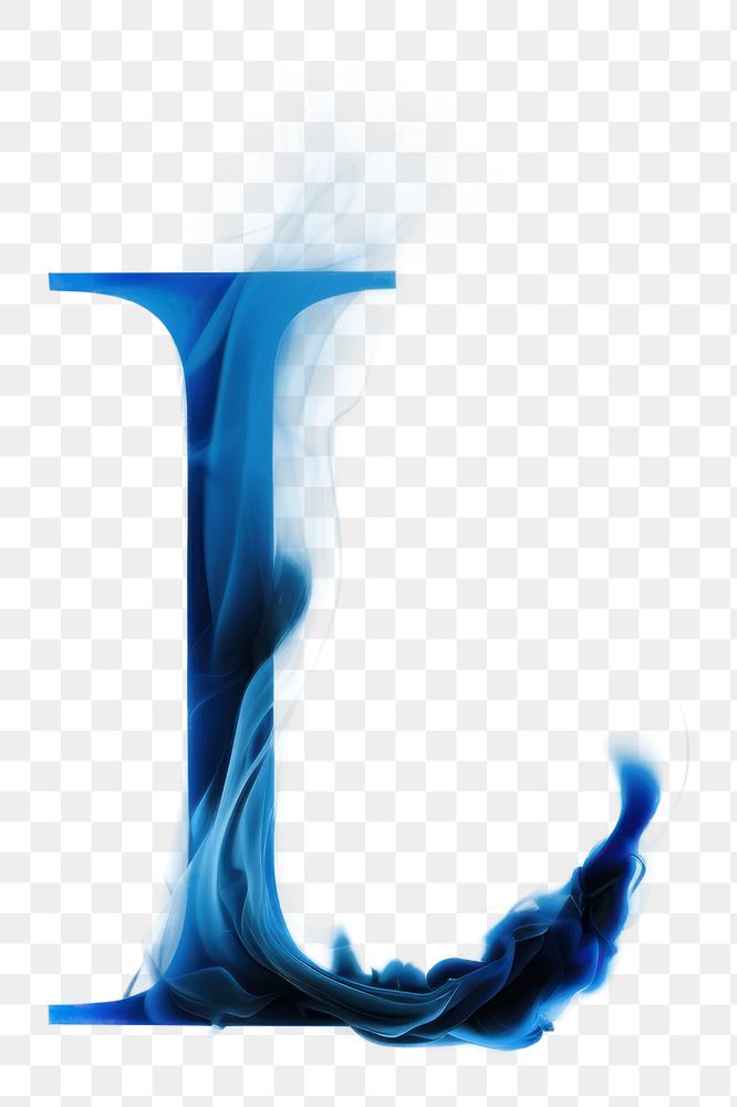 PNG Blue flame letter L | Free PNG - rawpixel