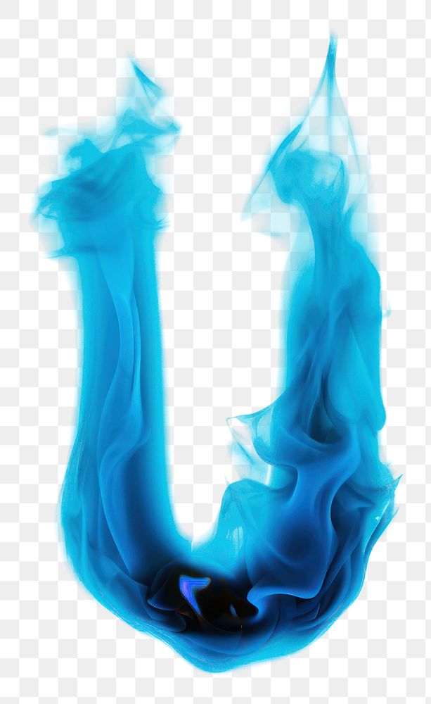 Blue Flame Letter U Images | Free Photos, PNG Stickers, Wallpapers ...