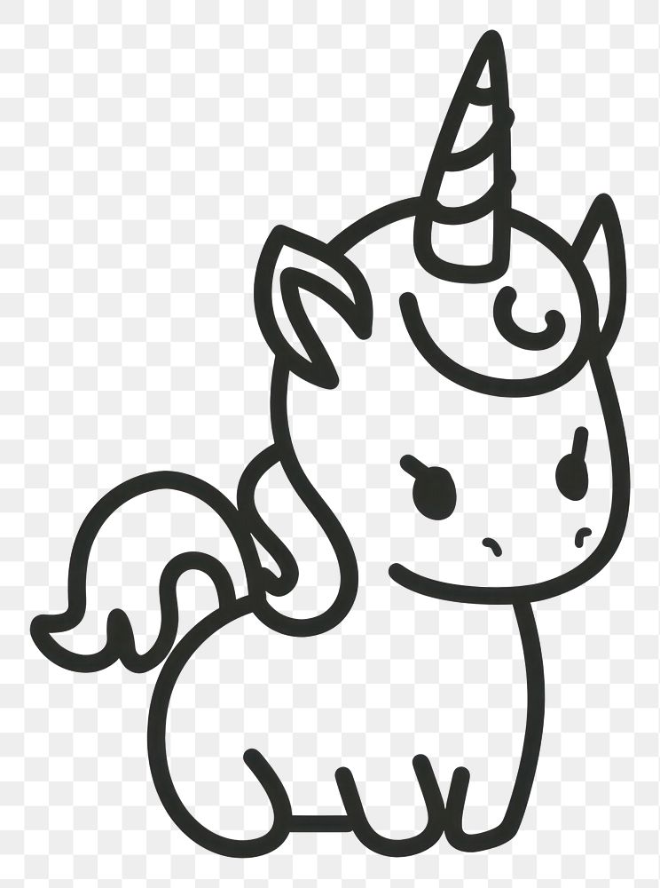 PNG mythical creature doodle animal | Free PNG - rawpixel