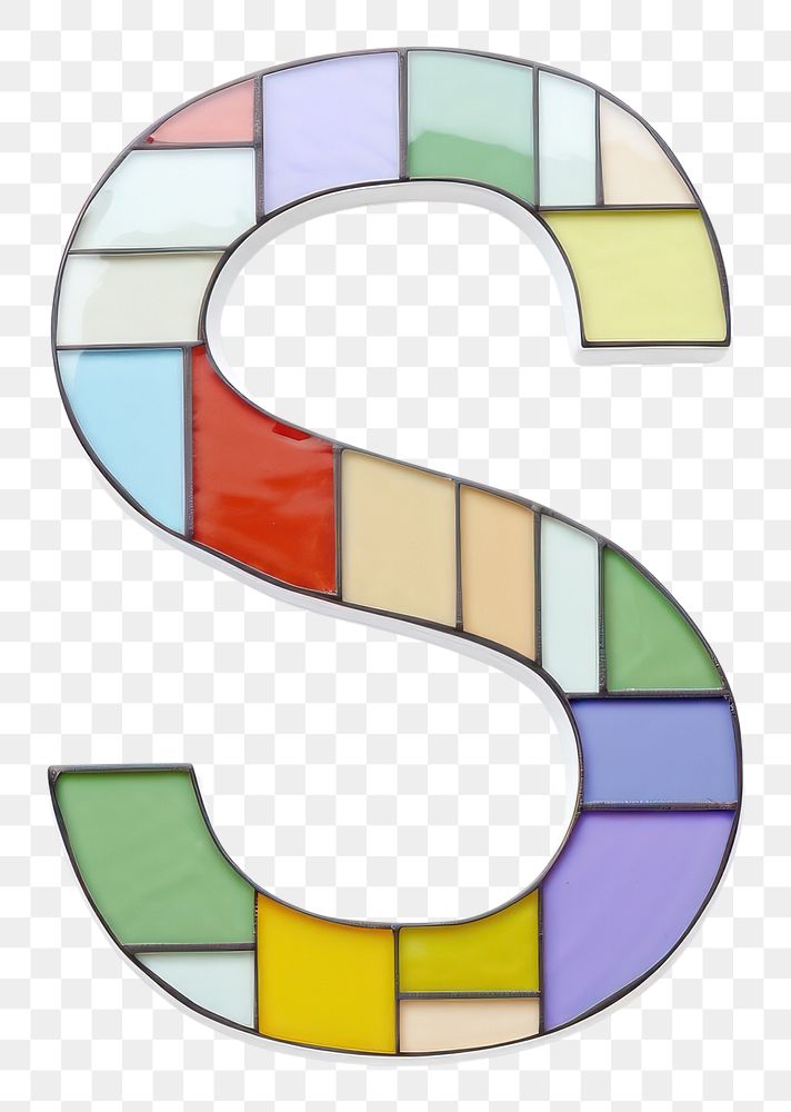 PNG Mosaic tiles letters S | Premium PNG - rawpixel