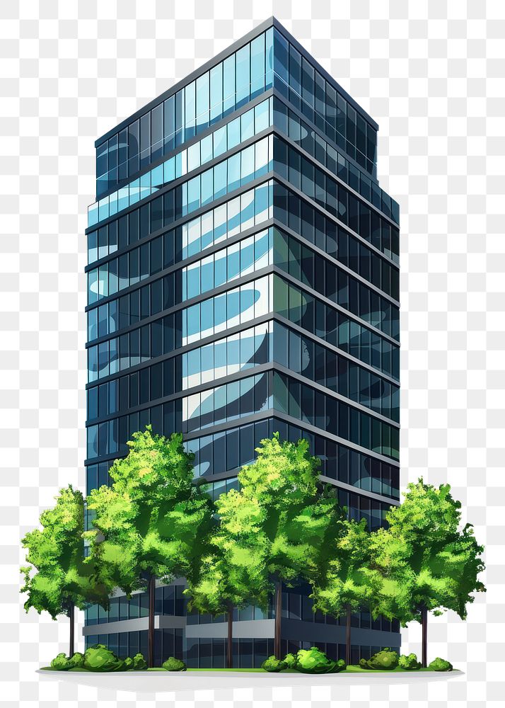 PNG Office vector buildings perspective | Premium PNG - rawpixel