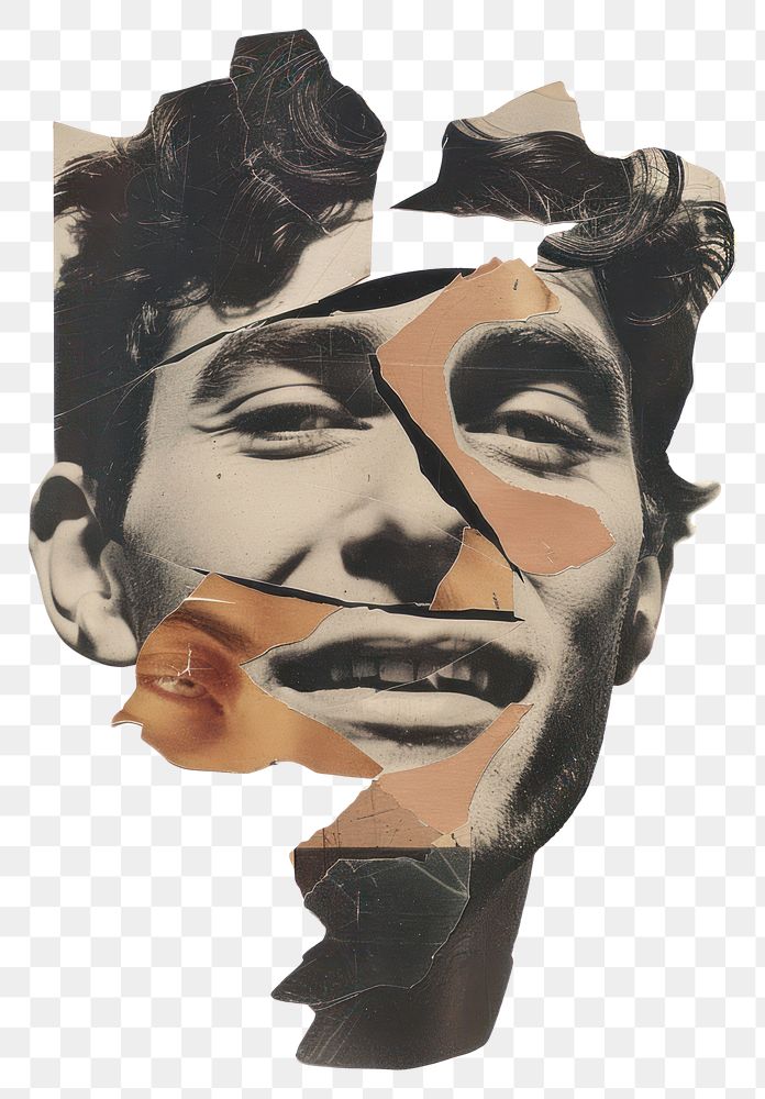 PNG Happy man collage cutouts | Free PNG - rawpixel