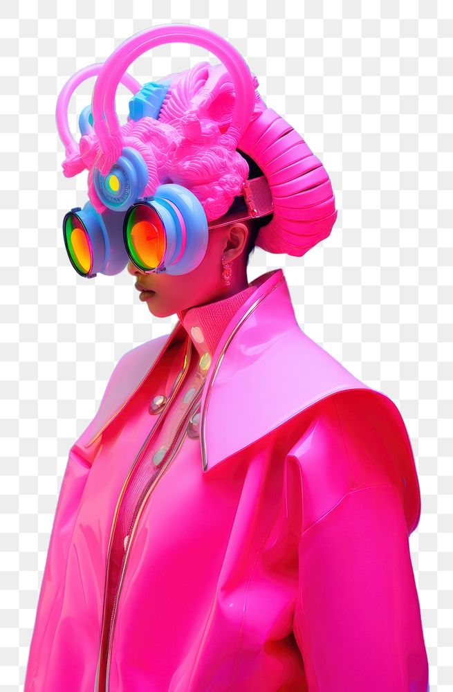 PNG Fashion photography representing futuristic | Free PNG - rawpixel