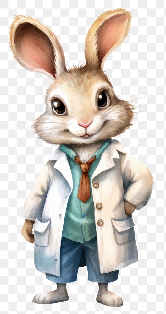 PNG rabbit dentist character cartoon | Premium PNG - rawpixel
