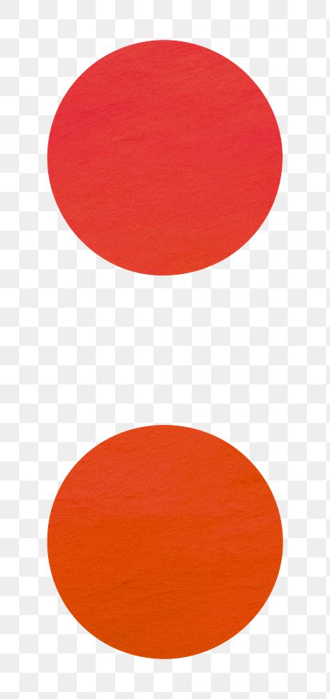 PNG red colon sign, transparent | Free PNG - rawpixel