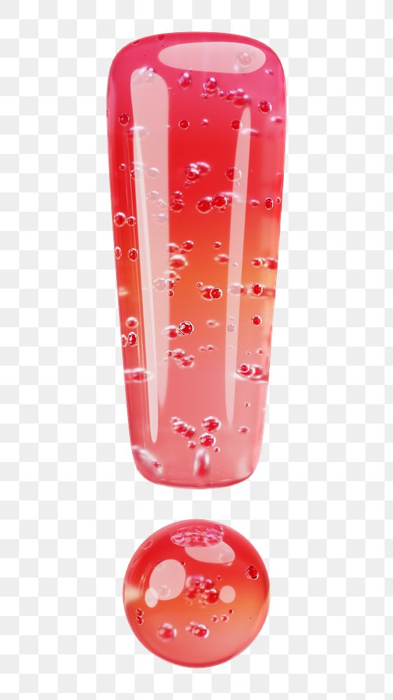 Exclamation mark sign png 3D | Free PNG - rawpixel