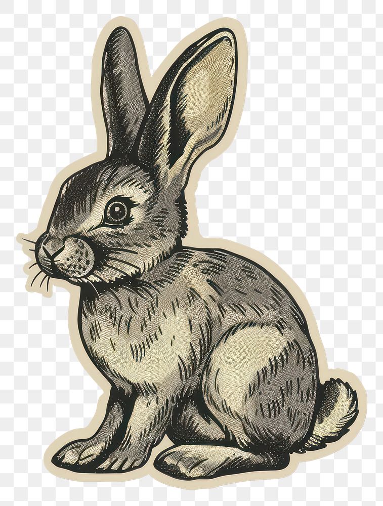 Stickers Bunny PNG Images | Free Photos, PNG Stickers, Wallpapers ...