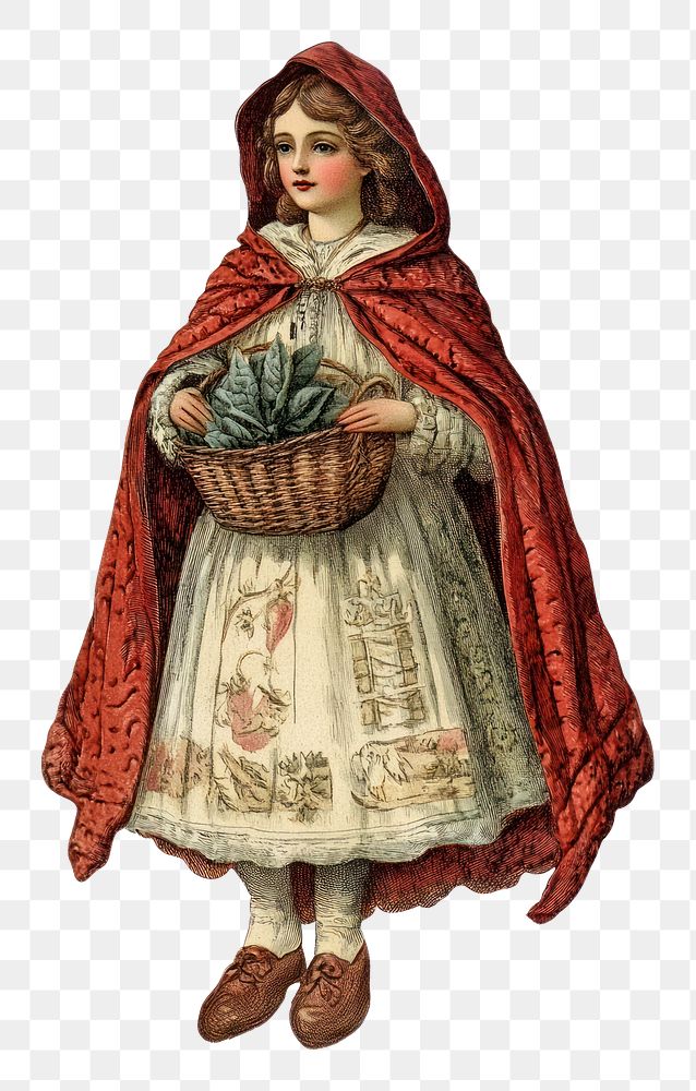 PNG little red riding hood | Premium PNG - rawpixel