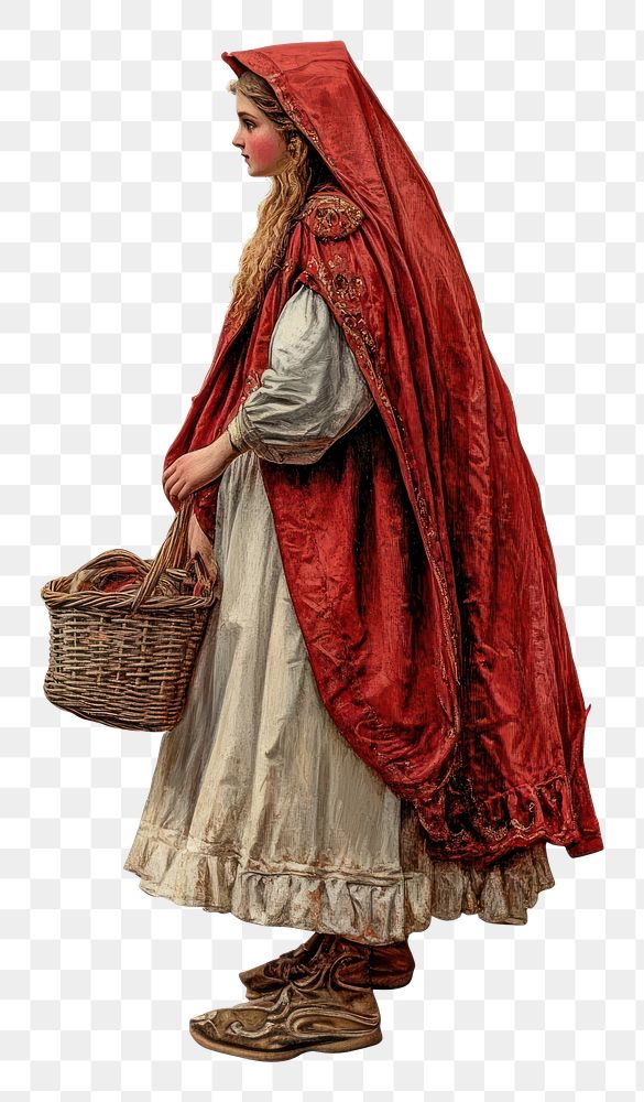 PNG little red riding hood | Free PNG - rawpixel