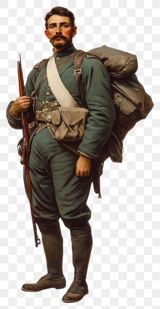 PNG soldier vintage rifle man | Free PNG - rawpixel