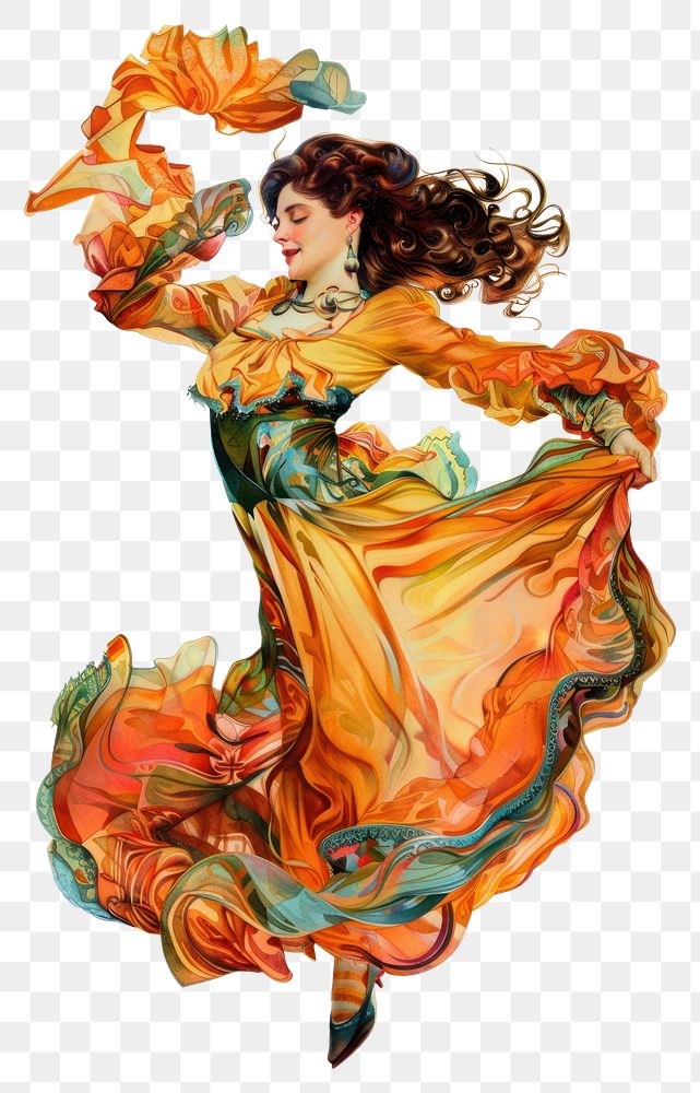 PNG abstract psychedelic dance illustration | Free PNG - rawpixel