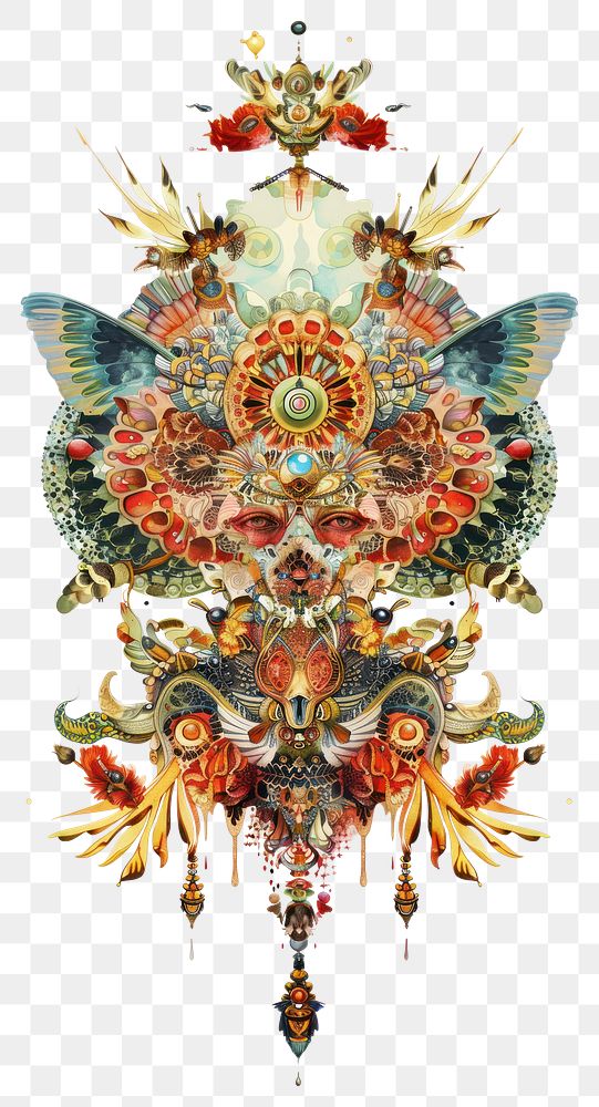 PNG abstract psychedelic artwork illustration | Premium PNG - rawpixel