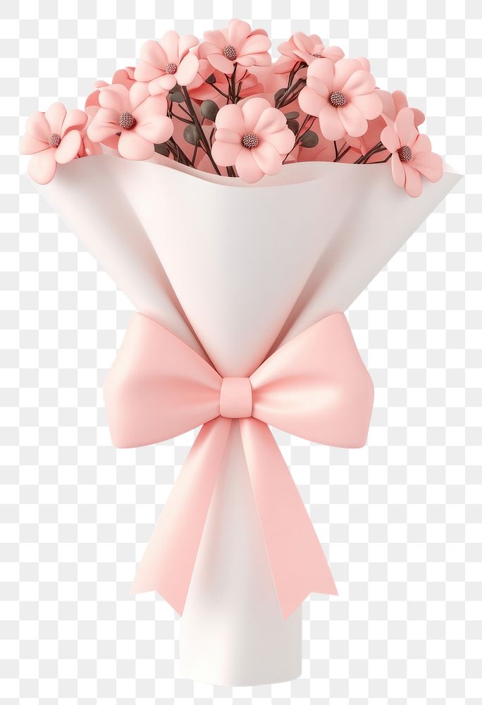 PNG Coquette bouquet flowers illustration | Free PNG - rawpixel