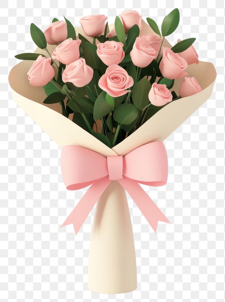 PNG Coquette bouquet flower illustration | Free PNG - rawpixel