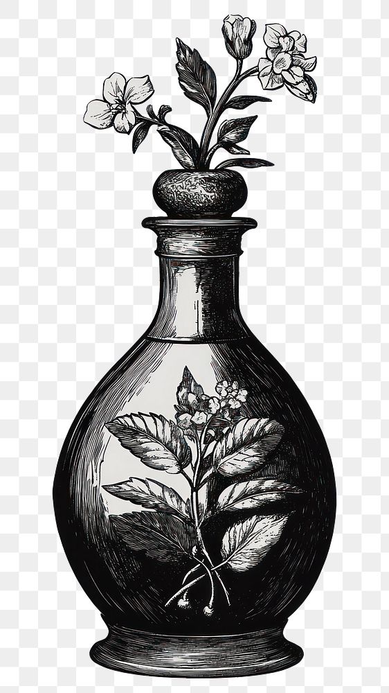 PNG Alchemy flask illustration drawing | Free PNG - rawpixel