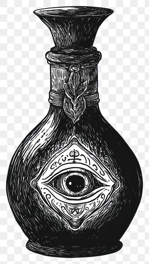 PNG Alchemy flask illustration vase | Premium PNG - rawpixel