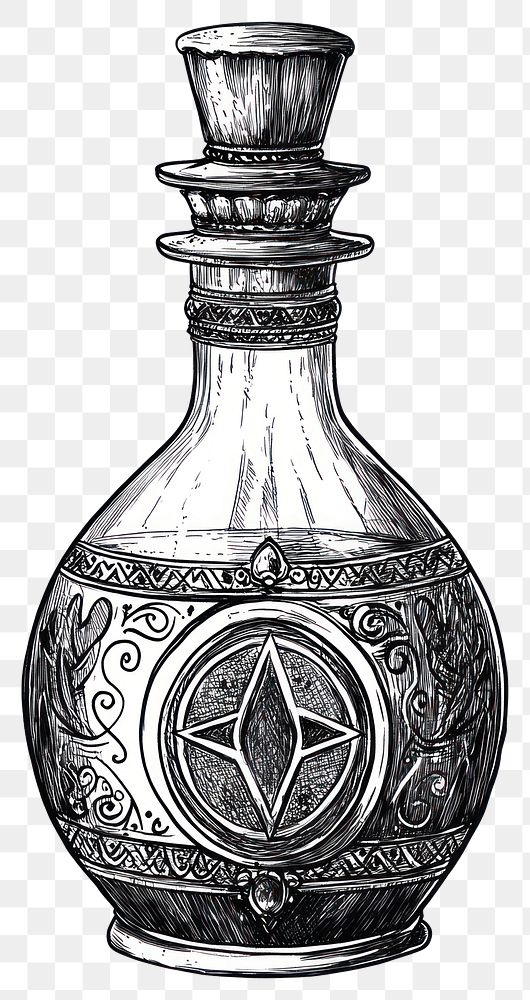 PNG Alchemy flask illustration vintage | Free PNG - rawpixel