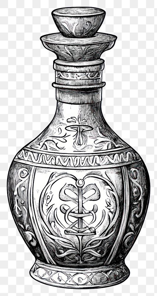PNG Alchemy flask illustration vintage | Free PNG - rawpixel