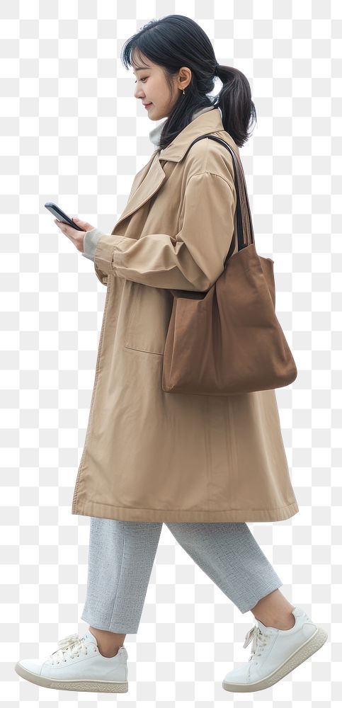 PNG Real woman using phone | Free PNG - rawpixel