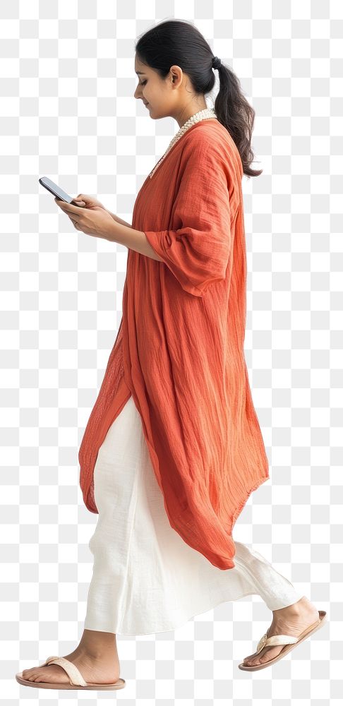 PNG Real woman using phone | Free PNG - rawpixel