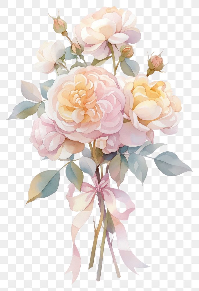 PNG Pastel coquette Rose art | Free PNG - rawpixel