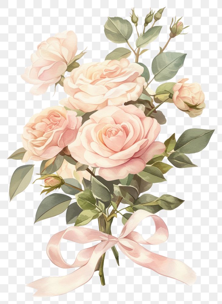 PNG Pastel coquette Roses roses | Free PNG - rawpixel
