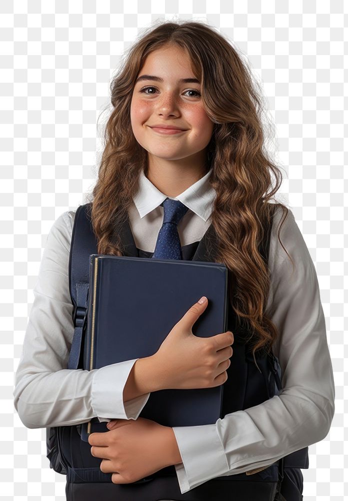 PNG Student portrait uniform smiling. | Premium PNG - rawpixel