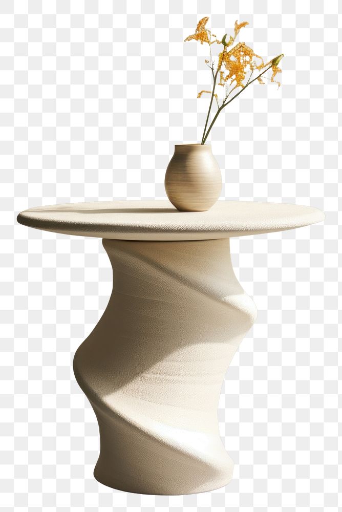 PNG Ceramic side table furniture | Free PNG - rawpixel