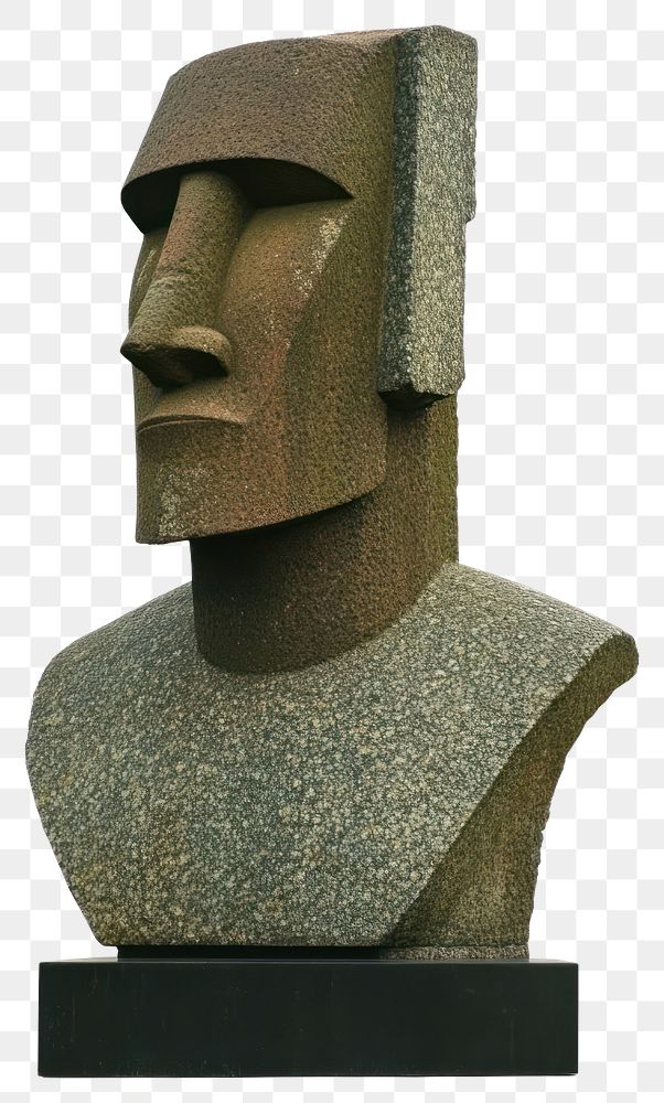 PNG Moai sculpture statue art. | Free PNG - rawpixel