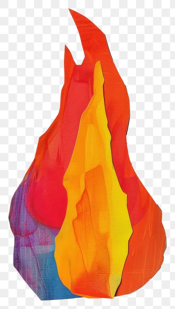 PNG Fire paper cut illustration | Premium PNG - rawpixel