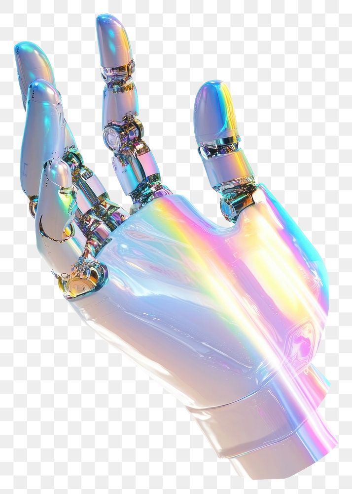 PNG glowing robotic hand digital | Premium PNG - rawpixel