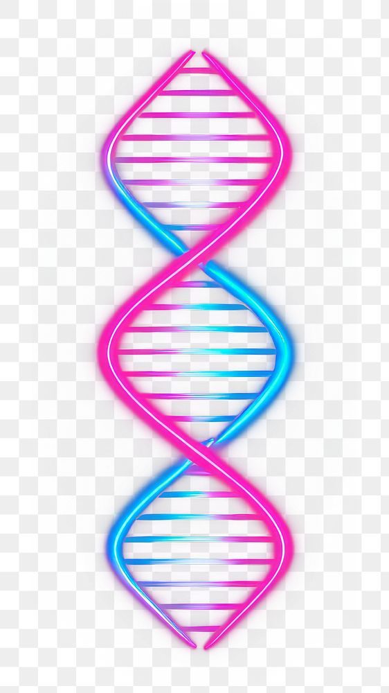 PNG DNA helix icon neon | Free PNG - rawpixel