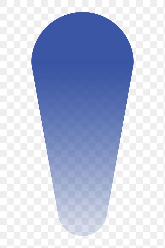 PNG Blue gradient cone shape | Free PNG - rawpixel