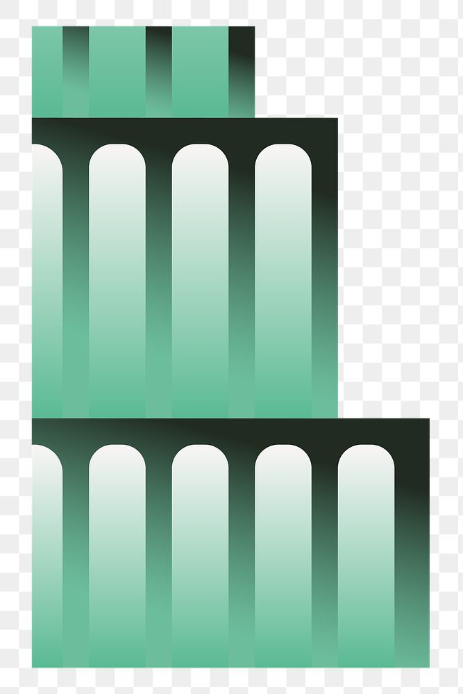 PNG Modern architectural gradient illustration, | Free PNG - rawpixel